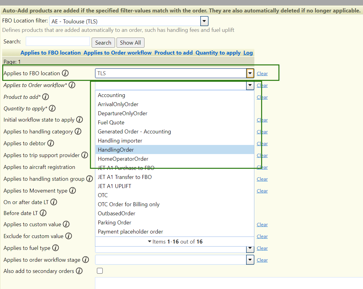 Auto-Add Products – FBO One