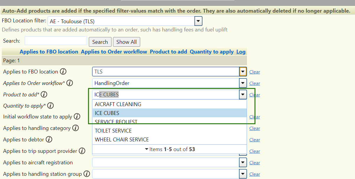 Auto-Add Products – FBO One