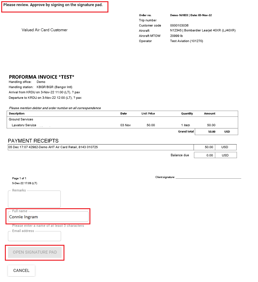 Electronic Signature Capture – FBO One Helpdesk