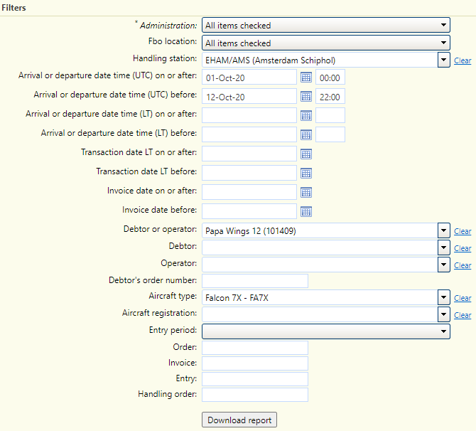 Orders query – FBO One Helpdesk