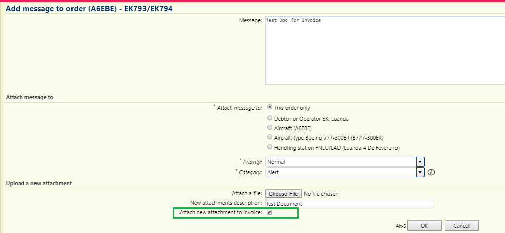 How to add Invoice Supporting documents to Handling Orders – FBO One