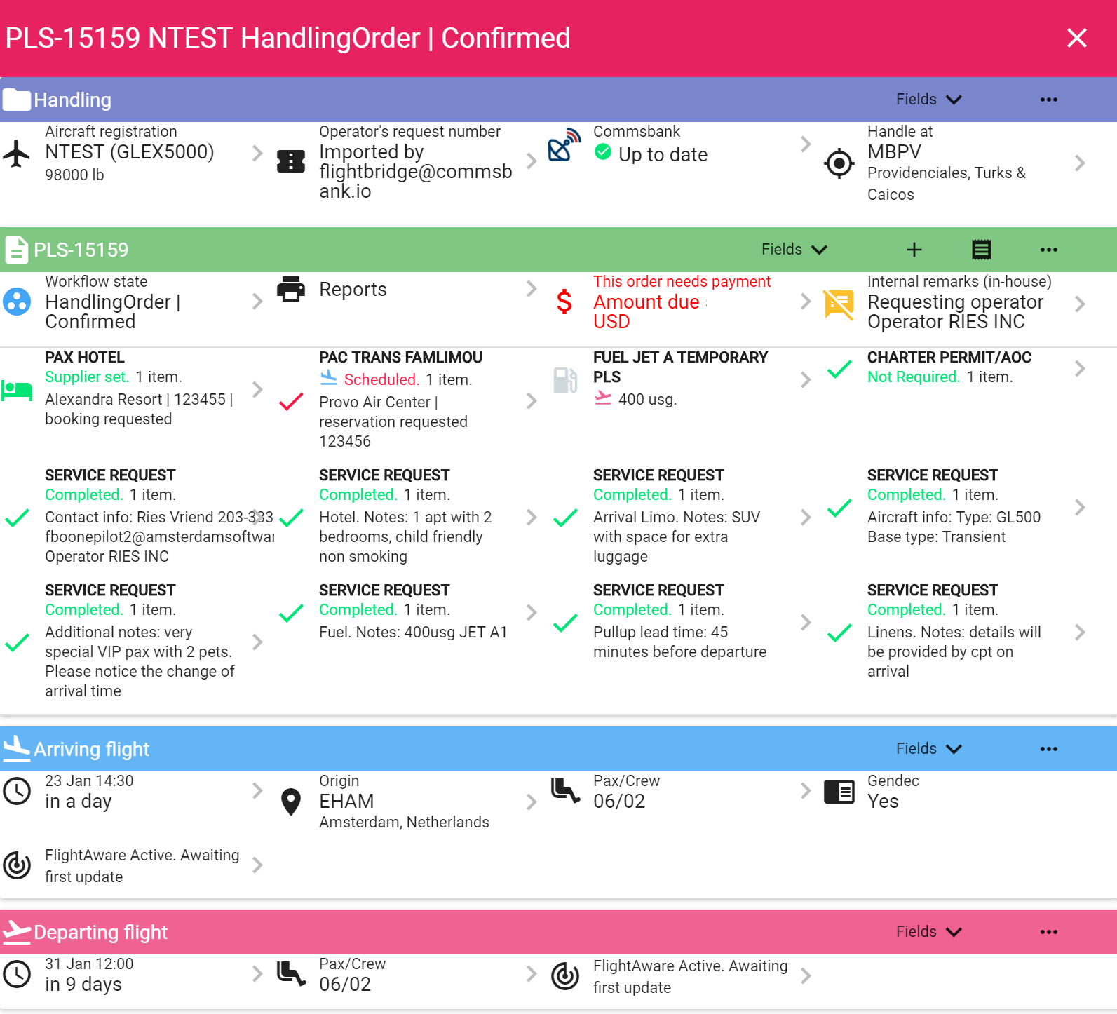 Flight Bridge Link – FBO One