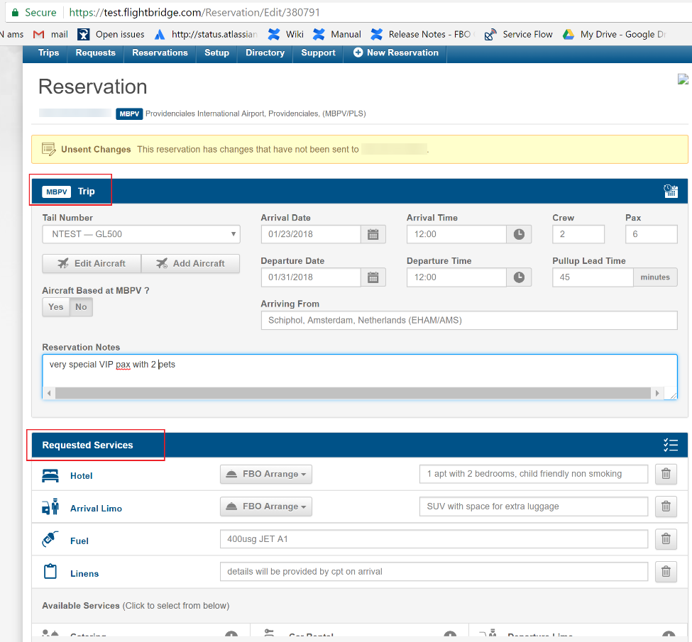 Flight Bridge Link – FBO One Helpdesk