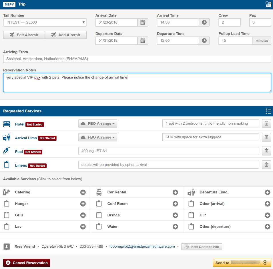 Flight Bridge Link – FBO One