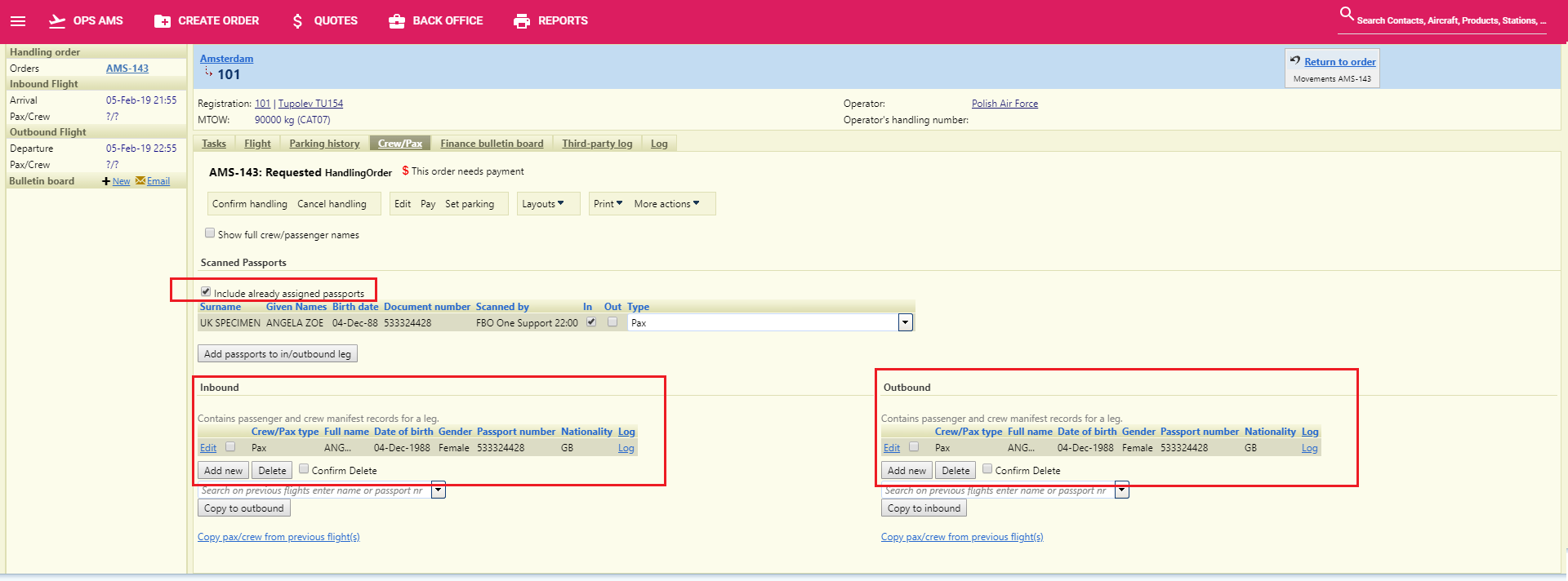 Mobile Device Passport Scanner Application – FBO One Helpdesk